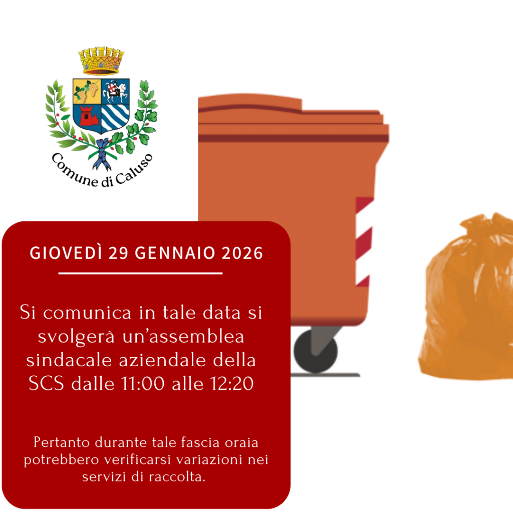 Comune di Caluso - Portale istituzionale